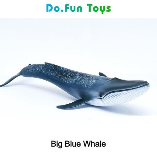 Jual ** Animal Figurine | BIG BLUE WHALE / Mainan Miniatur Paus Biru ...