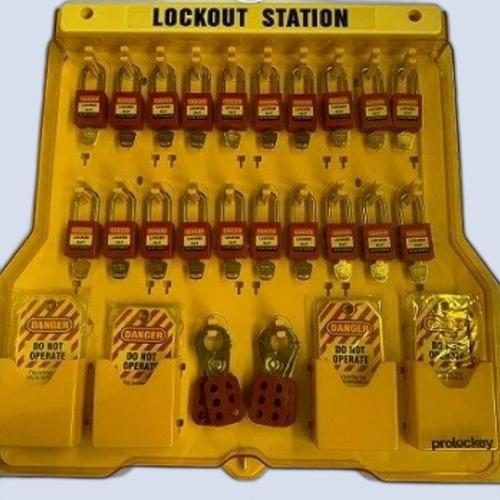 Jual LOCKOUT STATION SAFETY LOTO PROLOCKEY GEMBOK 20 PCS HASP 4 PCS TAG ...