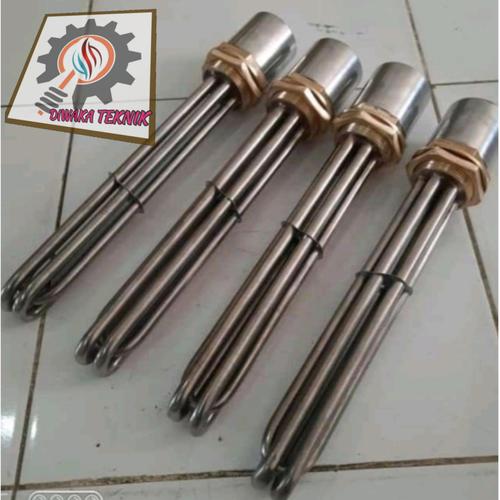 Jual Element Heater, IMMERSION HEATER 3U ( 2 In x P 300 mm) 220 V 4400 ...