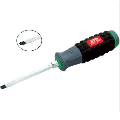 Jual Plastick Grip Screwdriver, Resin Handle Driver, Flat Head Penetrating Type, 5.5 Flat Head ...