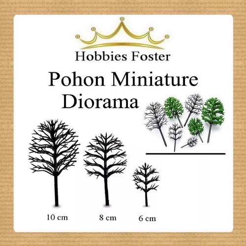 Jual DIY Diorama Pohon Miniatur Polos Maket Miniature Tanaman Mini ...