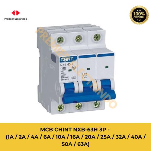 Jual MCB CHINT NXB-63H 3P 10kA Miniature Circuit Breaker 1 Pole - 1A / 2A / 4A / 6A / 10A / 16A ...