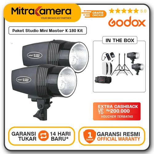 Jual Paket Studio Mini Master K-180 Godox Kits - Kota Bandung ...