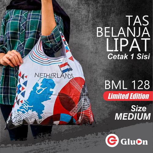 Promo Shopping Bag Lipat Tas Belanja Printing Motif Netherland Limited MEDIUM BML 128 - Kab ...