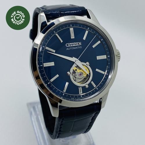 Jual Citizen 9040-S120284 Automatic Blue Dial Open Heart Full Set ...