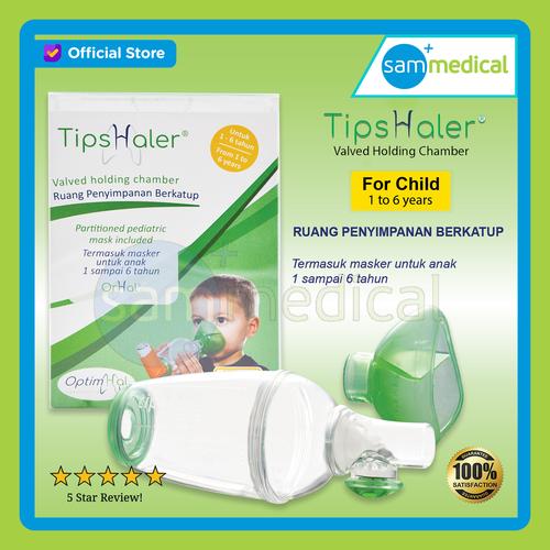 Jual Tips Haler Aerochamber Aerospacer / Alat Terapi Pernafasan / Alat ...