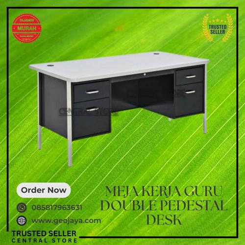 Jual Meja Kerja Guru 1200 x 600 x 750 mm, Meja dengan Dua Penyangga ...