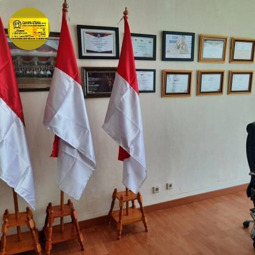 Jual Tiang Bendera Pataka + bendera merah putih - tiang + tatakan ...