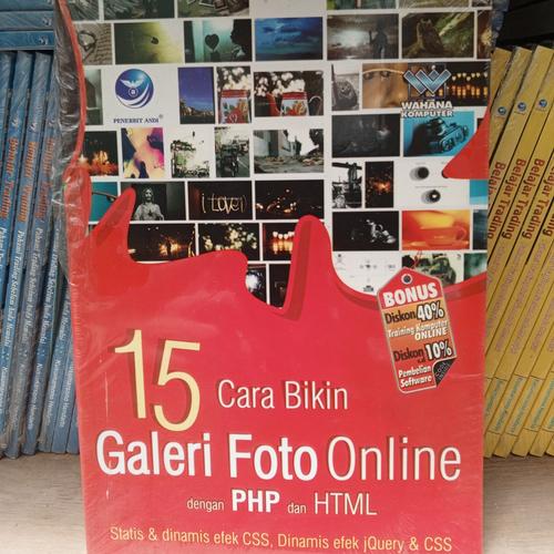 Jual 15 Cara Bikin Galeri Foto Online dengan PHP dan HTML - Wahana ...