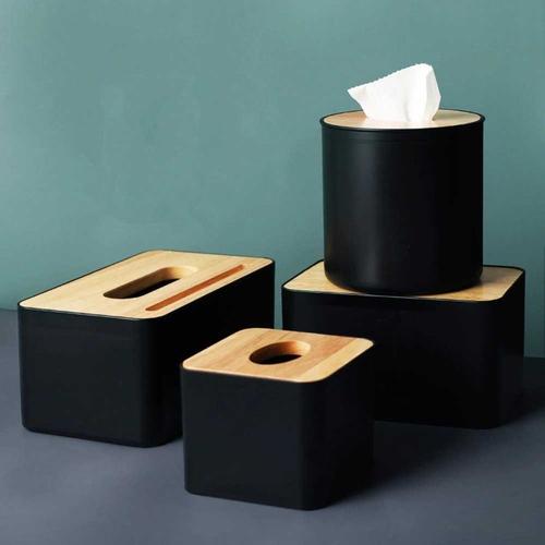 Jual Kotak Tisu Tissue Kayu Tempat Tissu Meja Kantor Ruang Tamu ...