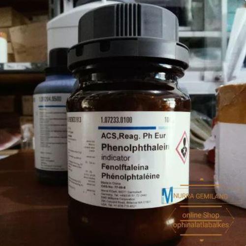 Jual Indikator Phenolphtalein Merck Ecer No Cat. 1.07233.0100 Indikator ...
