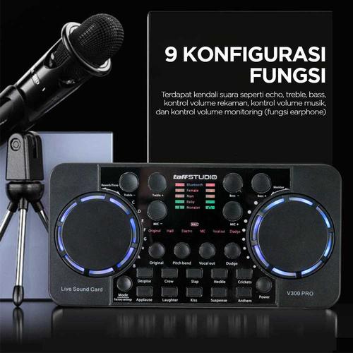 Jual Mixer Audio Amplifier Soundcard Bluetooth Voice Changer High ...