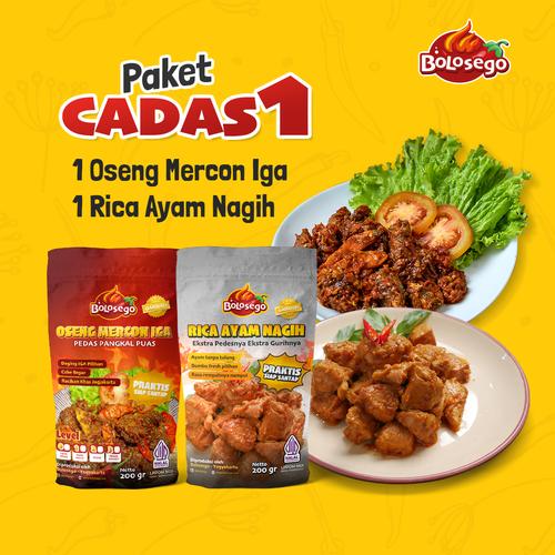 Jual PAKET CADAS 1 (1 PACK IGA MERCON + 1 PACK RICA AYAM NAGIH ...