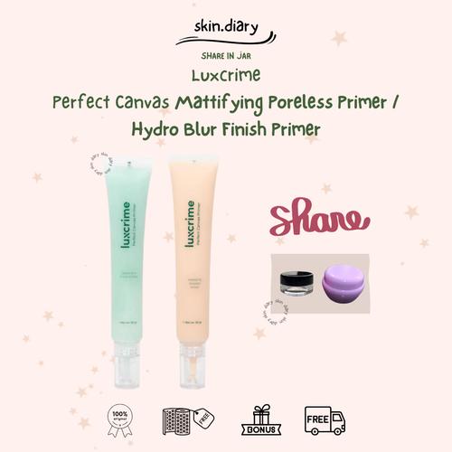 Jual Share in Jar Luxcrime Perfect Canvas Mattifying Poreless Primer ...