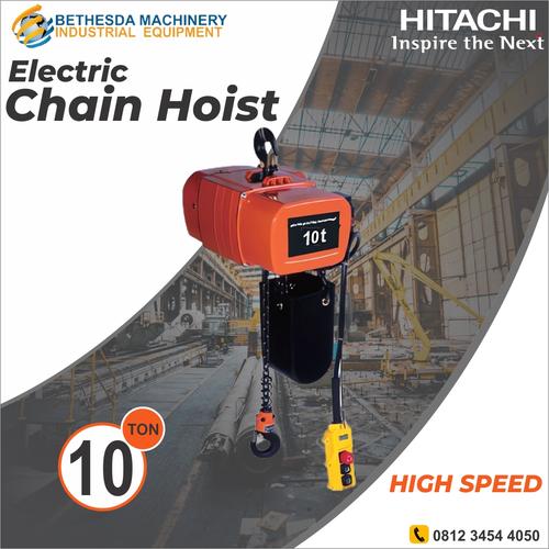 Jual Chain Hoist / Hoist Crane 10 Ton x 6 Meter Hitachi High Speed ...