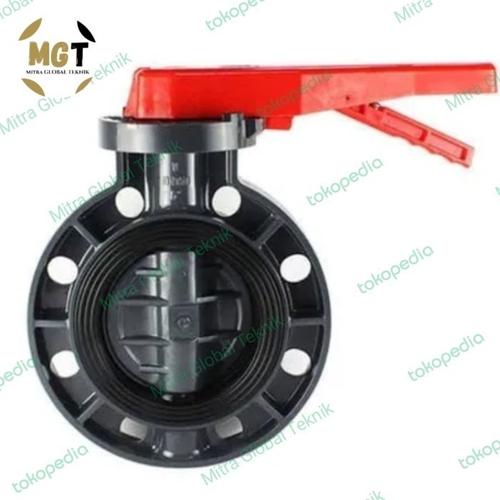Jual Butterfly Valve PVC 4"Inch / DN100 JIS 10K - Jakarta Barat - Mitra ...
