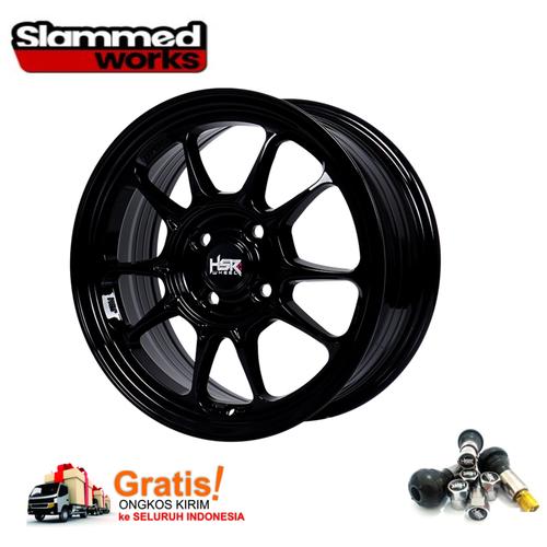 Promo velg mobil racing hsr model DL ring 15 lubang baud 4x100 - Kota ...