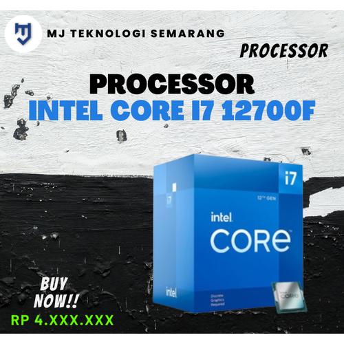 Jual Intel Core I7-12700F 12th Gen.Processor - Kota Semarang - MJ Teknologi Semarang | Tokopedia