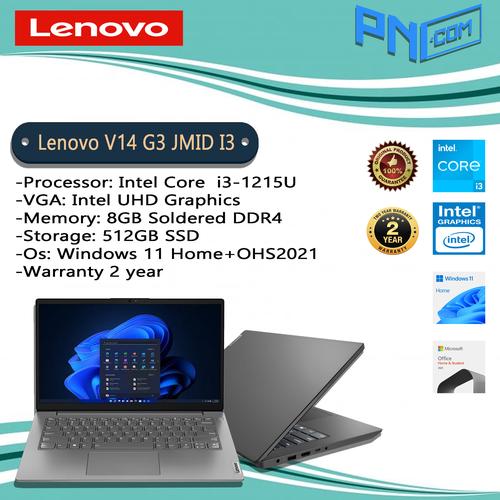 Jual Lenovo V14 G3 JMID I3-1215U 8GB 512GB SSD W11H - Jakarta Pusat ...
