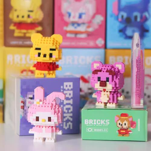 Jual Nano Block Model Kartun Building Blok Mainan Balok Susun DIY ...