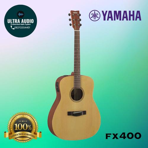Jual Yamaha FX400 FX-400 FX 400 Gitar Akustik Elektrik Acoustic Guitar ...