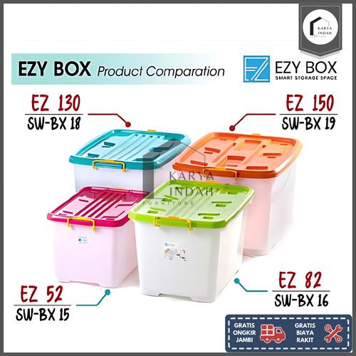 Jual Container Box EZY BOX Tempat Penyimpanan Serbaguna Besar Jumbo ...