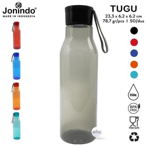 Jual Botol Minum Plastik 650ml / Botol Minum Merk Jonindo Tugu - Orange ...