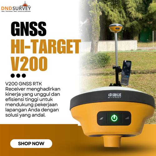 Jual Gnss Rtk Hi-Target V200 Gps Rtk Geodetik Statik Baru - Kab. Bandung - Dnd Survey Bandung ...