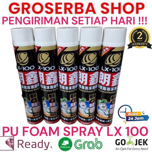 Jual PU FOAM SEALANT SPRAY 750ML Polyurethane LX 100 LX100 750 ml ORIGINAL - Jakarta Barat ...