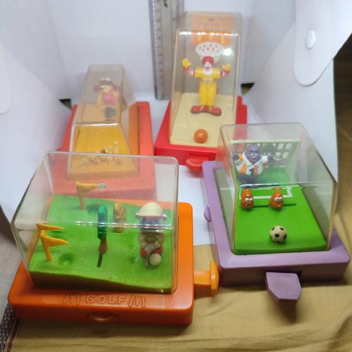 Jual Set 4 Pcs Mcd Happy Meal Toy Sport Set Basketball Bowling Golf ...