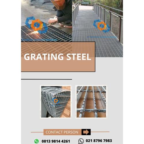 Jual GRATING STEEL PLAT GERIGI & PLAT POLOS UKURAN 90CM x 600CM - Kab ...