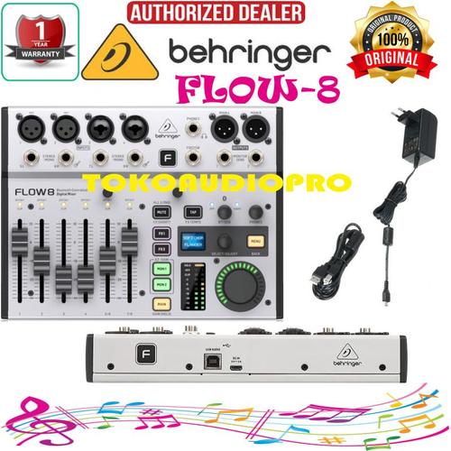 Jual Behringer FLOW8 8-Input Digital Mixer with Bluetooth Flow-8 ...