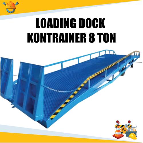 Jual STACKER PORTABLE 8TON | ALAT BONGKAR KONTRAINER | MOBILE RAMP LOADING UNLOADING DOCK ...