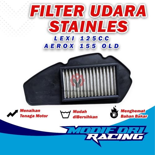 Promo AEROX OLD - FILTER STAINLES LEXI 125 - FILTER UDARA RACING ...