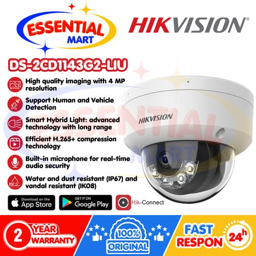 Jual DS-2CD1143G2-LIU HIKVISION 4MP Smart Dual Light IP Camera Indoor CCTV - Jakarta Pusat ...