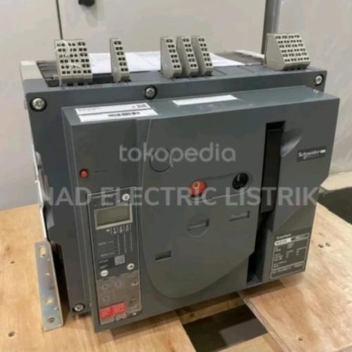 Jual ACB SCHNEIDER MVS08N 3P 800A 50KA + MOTORIZED UVT MVS08N3MF2A ORIGINAL - Jakarta Pusat ...