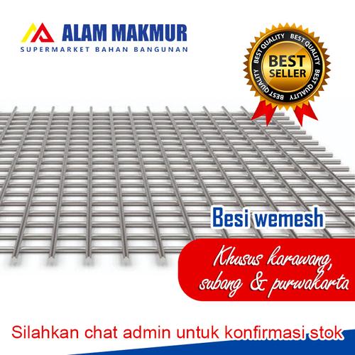 Jual besi wermesh ukuran 6 mm 8mm dan 10 mm - uk 6 mm - Kab. Karawang ...