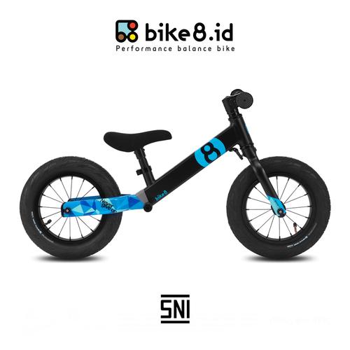 Jual BIKE8 PRO EDITON Balance Bike / Push Bike - Sepeda Anak - BLACK ...