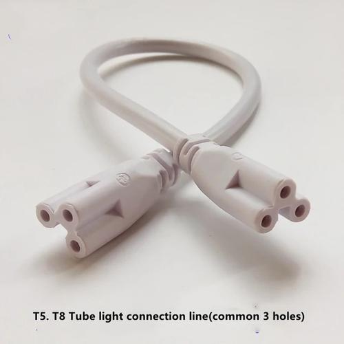 Jual KABEL SAMBUNGAN LAMPU TL T5 20 CM 3 PIN SOCKET SAMBUNGAN LAMPU T5 ...