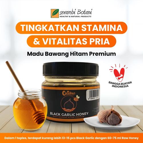 Promo Madu Bawang Tunggal Lanang / Black Garlic Honey - Meningaktkan ...