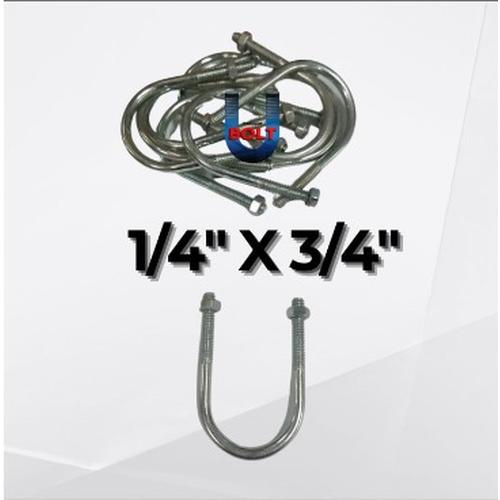 Jual Ubolt U Bolt Clamp Putih Galvanis 1/4 x 3/4 inch - Kab. Bekasi - Produsen UBolt | Tokopedia