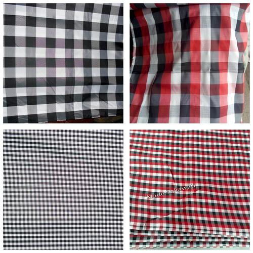 Jual kain poleng kotak catur bali motif kotak kecil lebar 140cm ...