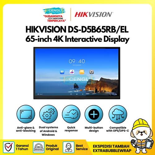 Promo Interactive Flat Panel Hikvison DS-D5B65RB/EL 65 inch UHD 4K ...
