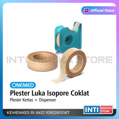 Promo ONEMED - Plester Luka ISOPORE COKLAT 1/2 Inch 1 Inch 2 Inch ...