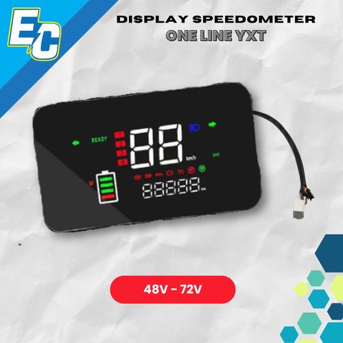 Jual Display speedometer motor Listrik one line YXT 48V - 72V - Kab ...