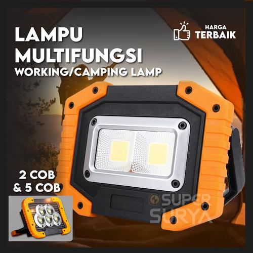 Promo LAMPU MULTIFUNGSI Multifunctional Working Lamp LAMPU CAMPING ...