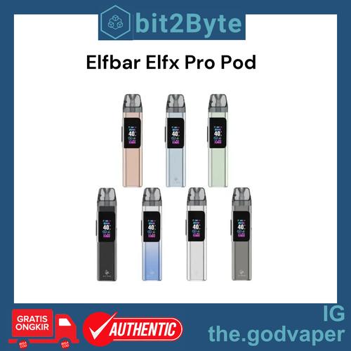 Jual Elf Bar ELFX PRO Pod Kit 1200mAh 40W - GOLD - Jakarta Pusat ...