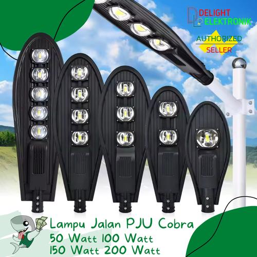 Jual Lampu Jalan PJU Cobra LED COB 50 100 150 200W Watt - 50 Watt, Putih - 6000K - Jakarta Pusat ...