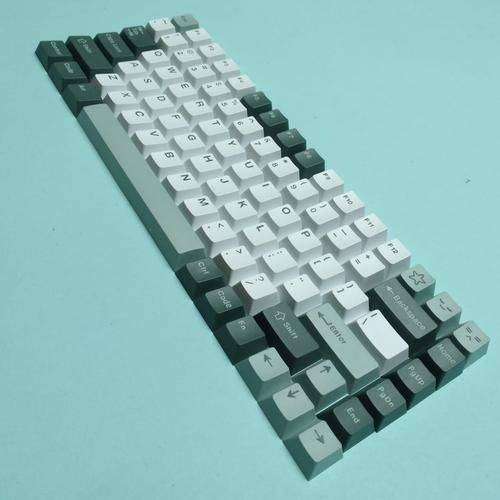 Promo Keycaps Yongqiu Smile Double Shot Botanical Colorways Cherry ...