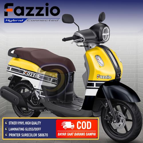 Jual Stiker Motor Fazzio Striping Fazzio Decal Yamaha Fazzio Cafe Racer ...